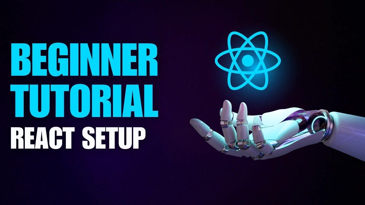 ёяой React For Beginners 1 Setup Your First Component Tutorial Youtube