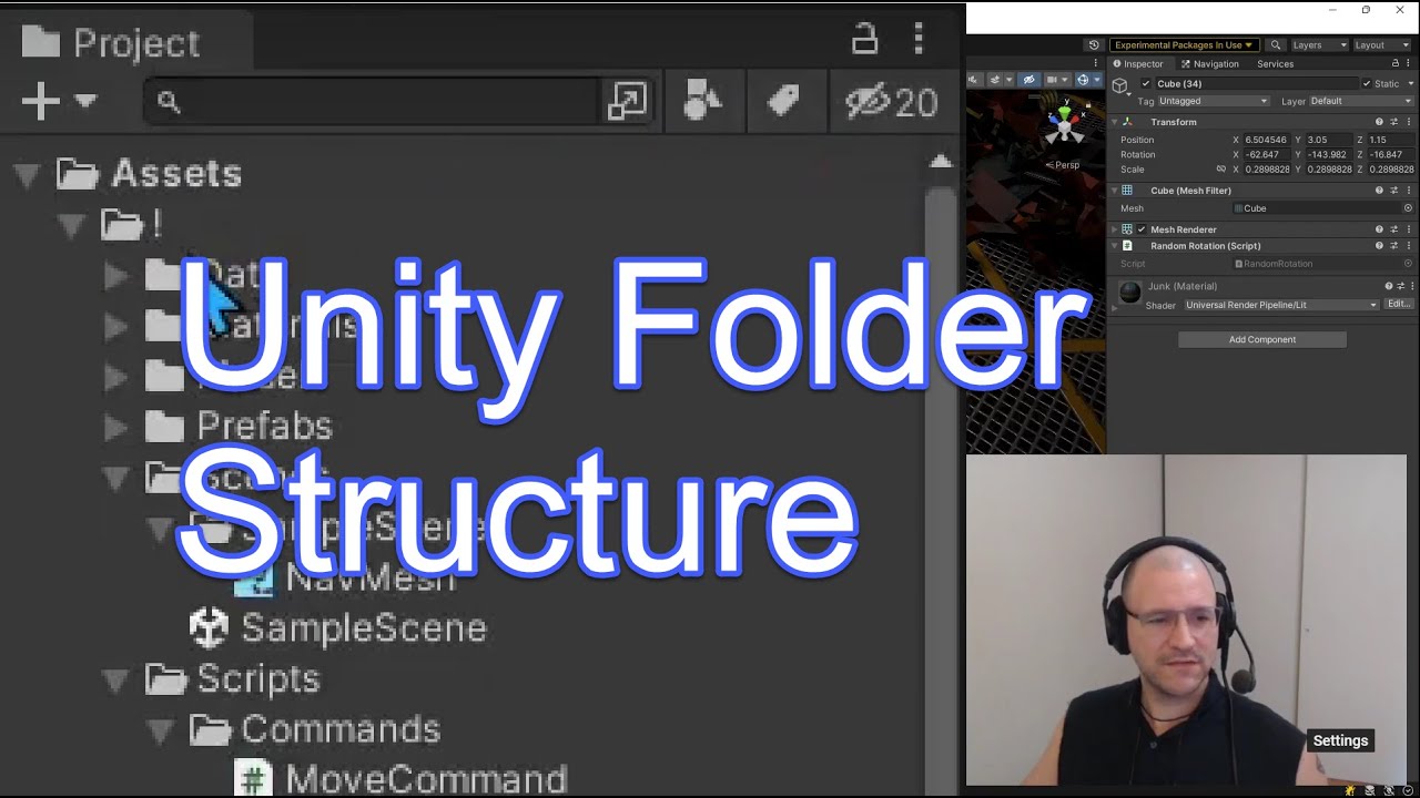 Unity Folder Structure Youtube