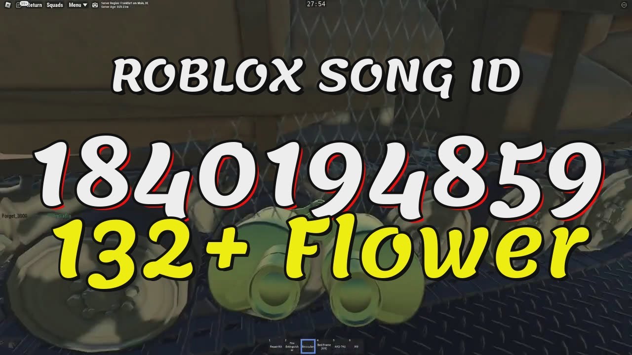 132 Flower Roblox Song Ids Codes Youtube
