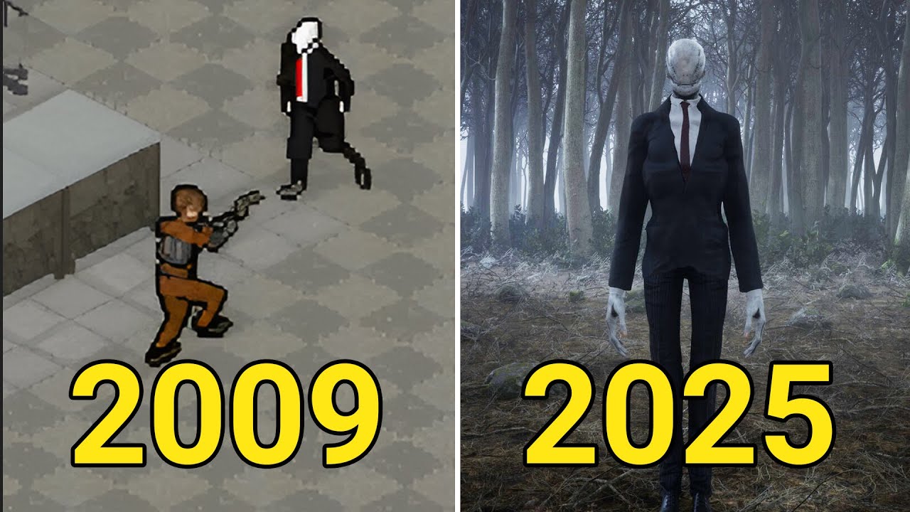 Evolution Of Slender Man Games 2009 2025 Youtube