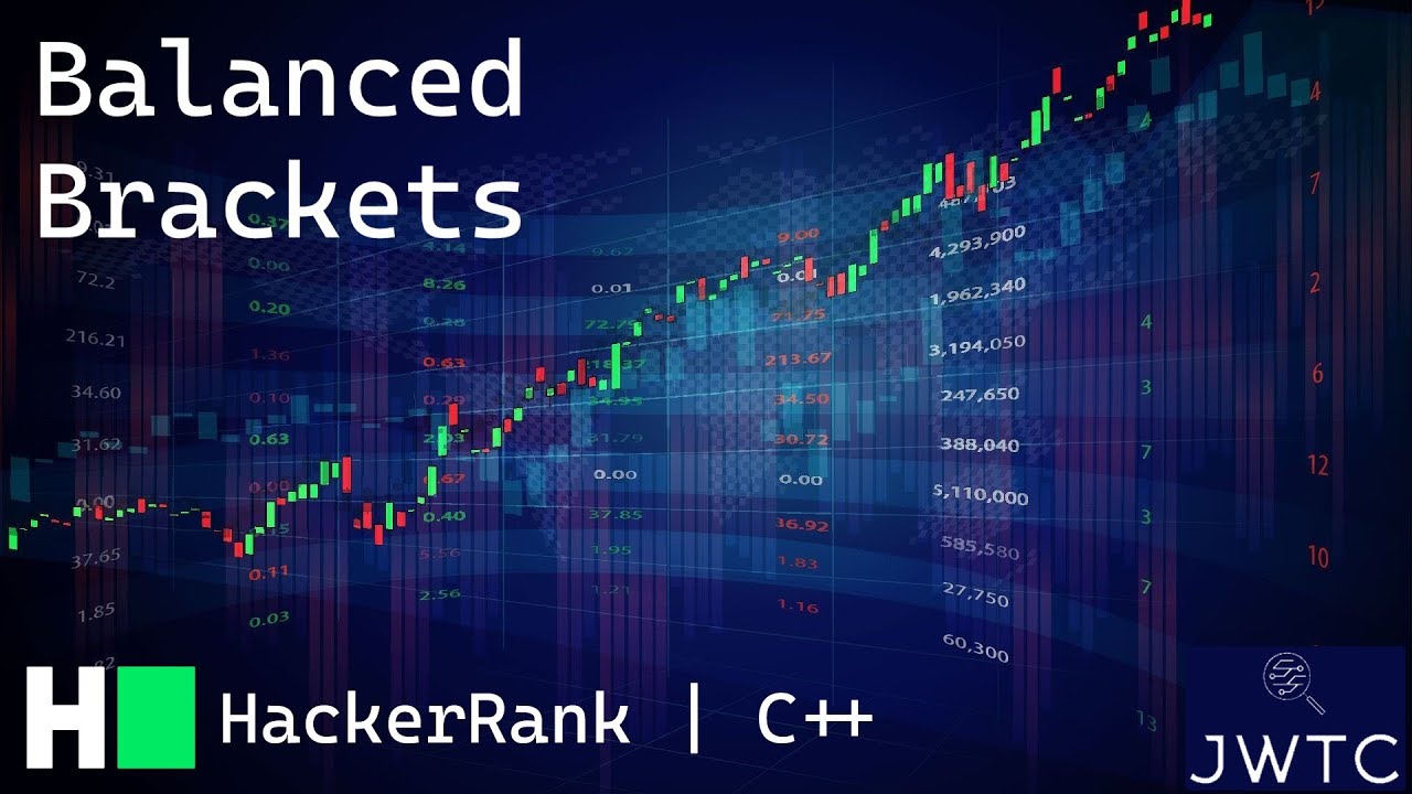 Hackerrank C Solution Balanced Brackets Youtube