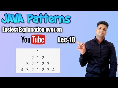 Advanced Triangle Number Pattern Programs In Java Youtube