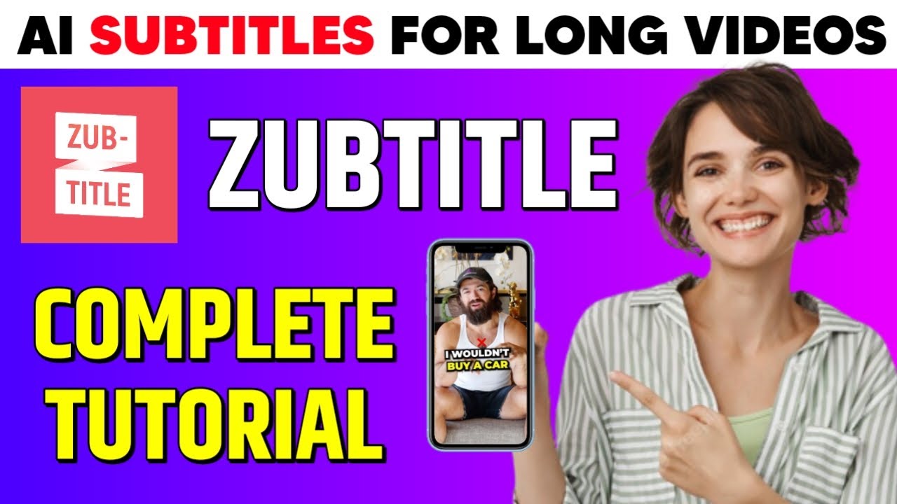 Zubtitle Tutorial Review Step By Step Guide How To Use Zubtitle