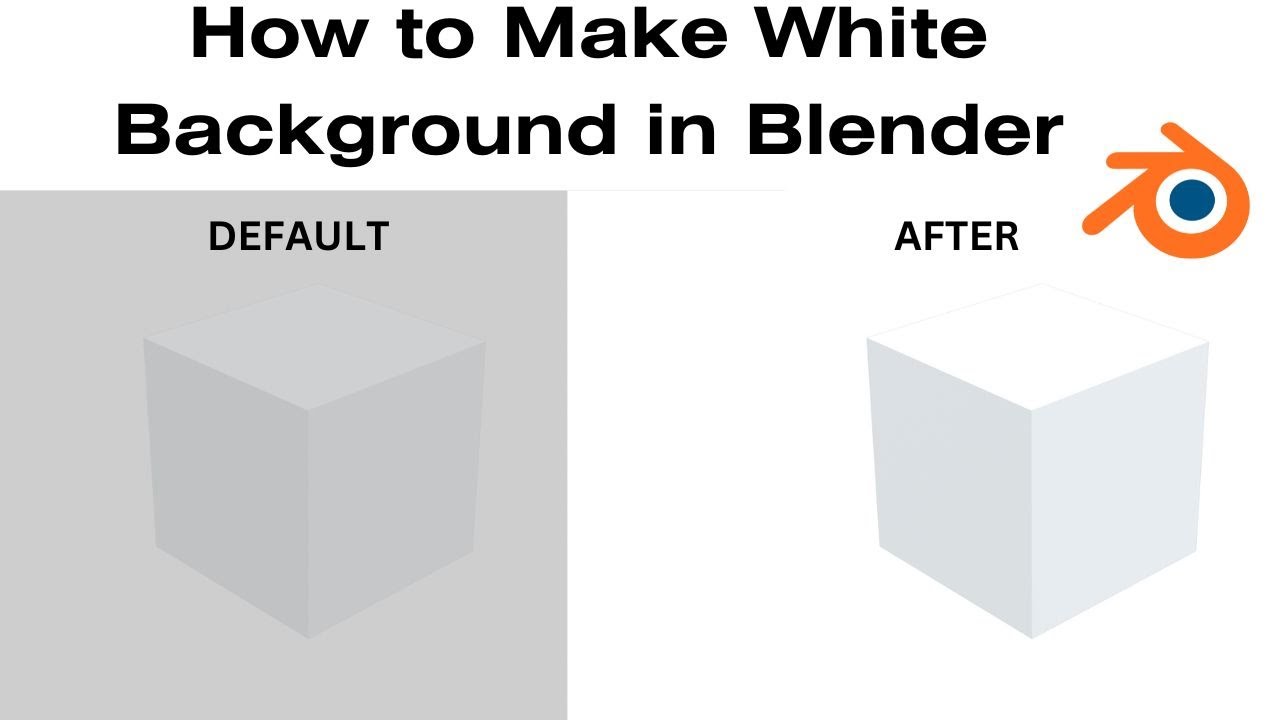 Blender Cycles White Background