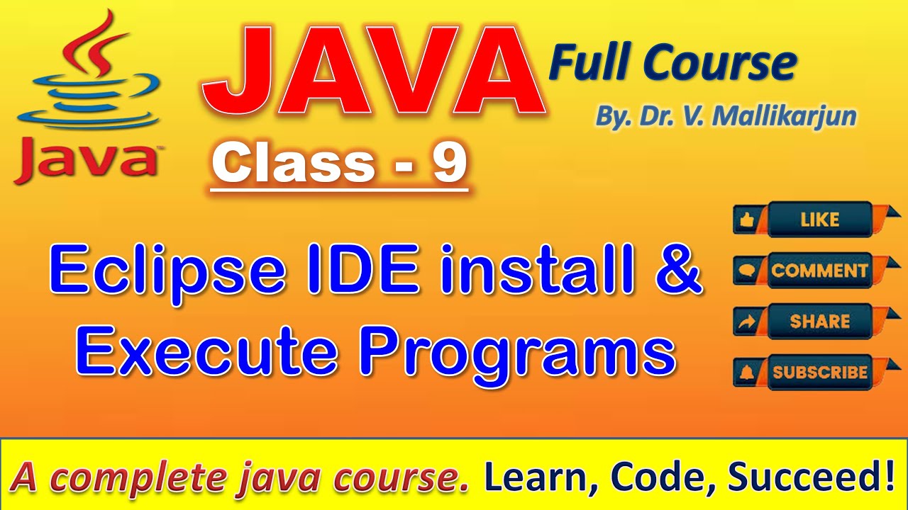 How To Download Install And Run Java Programs In Eclipse Ide Step