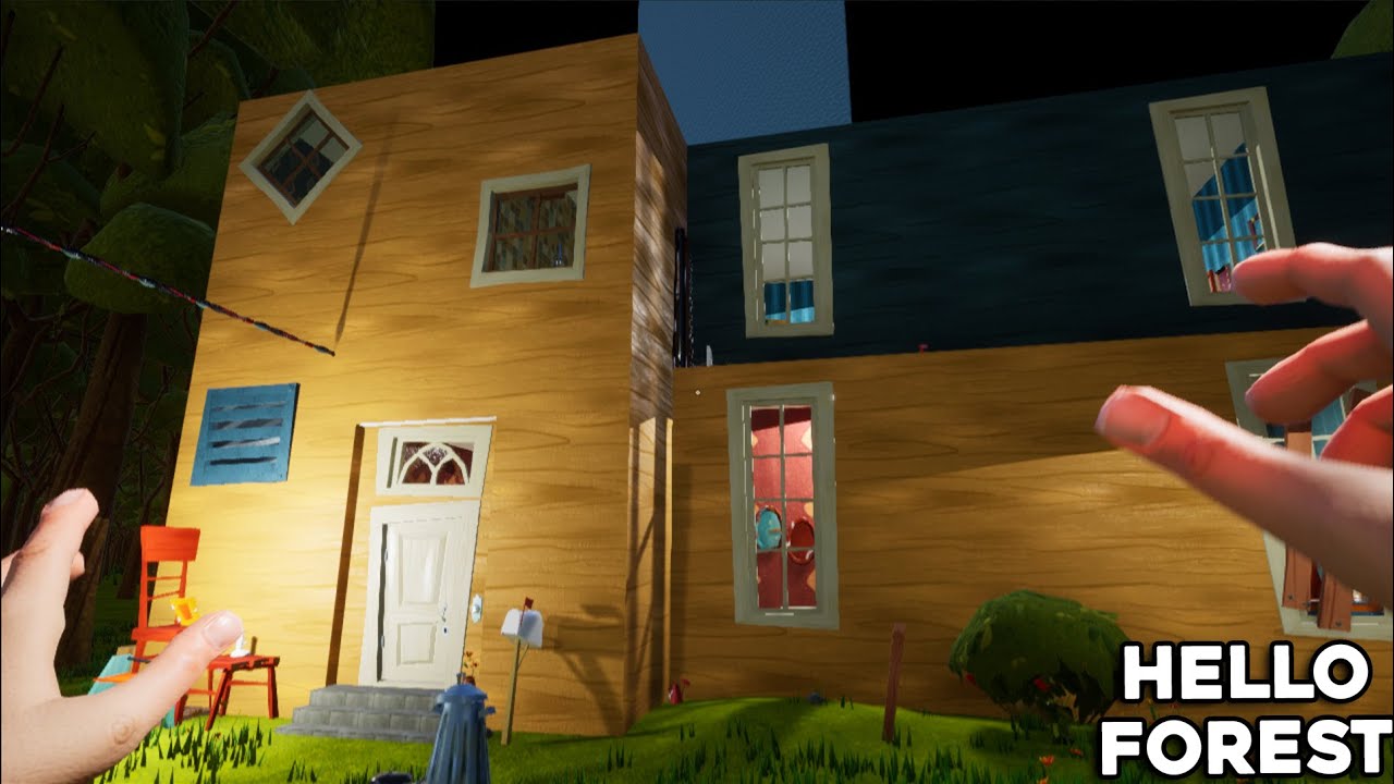 Hello Neighbor Hello Forest Mod Gameplay Youtube