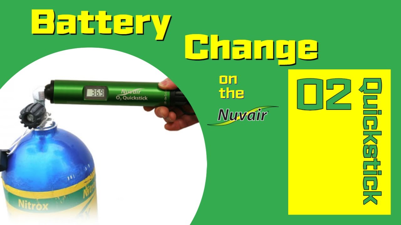 O2 Quickstick Battery Change Youtube