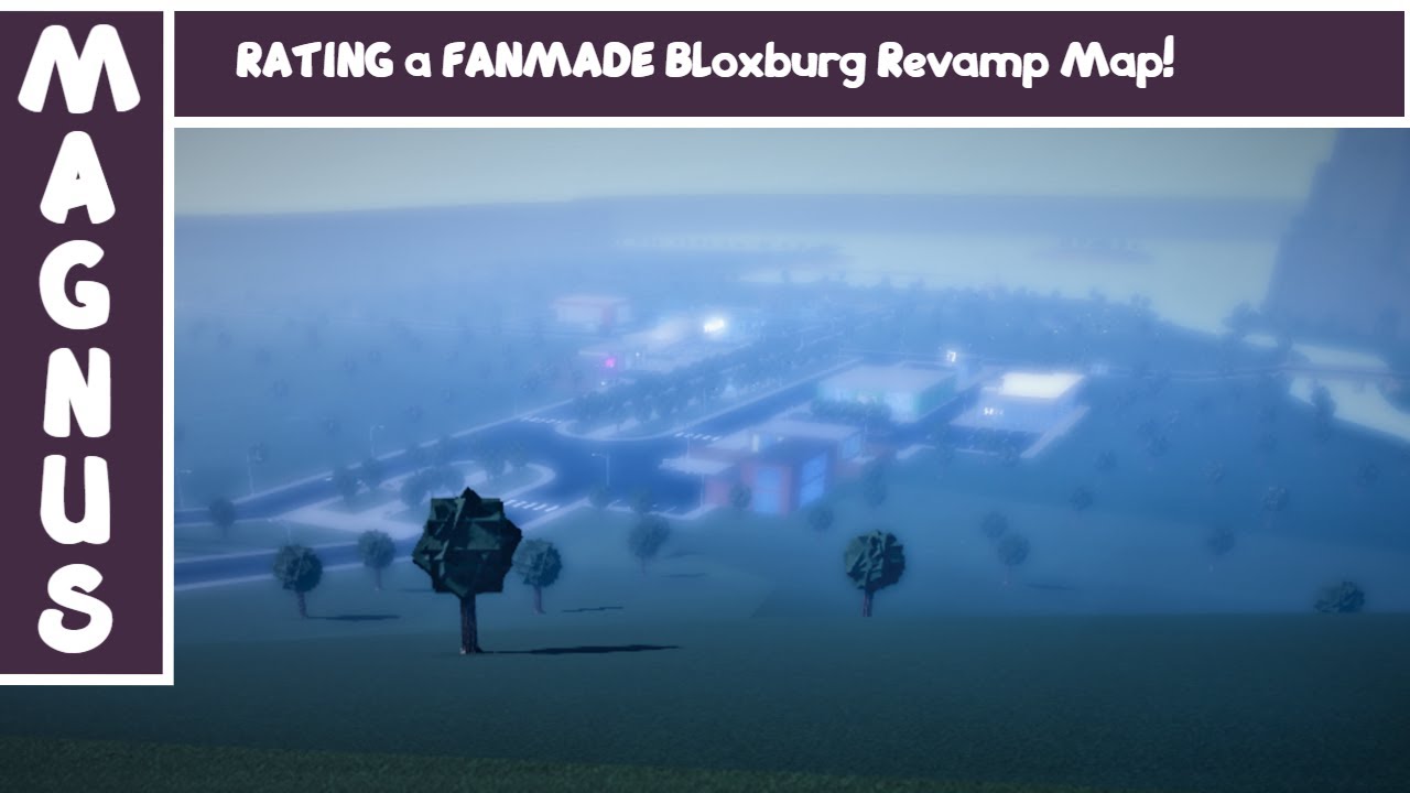Rating A Fanmade Bloxburg Revamp Map Youtube