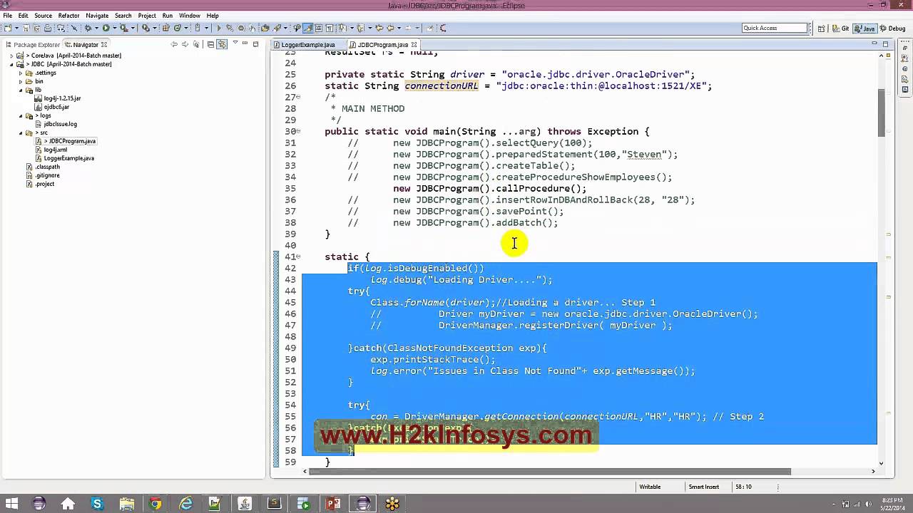 Java Tutorials Youtube