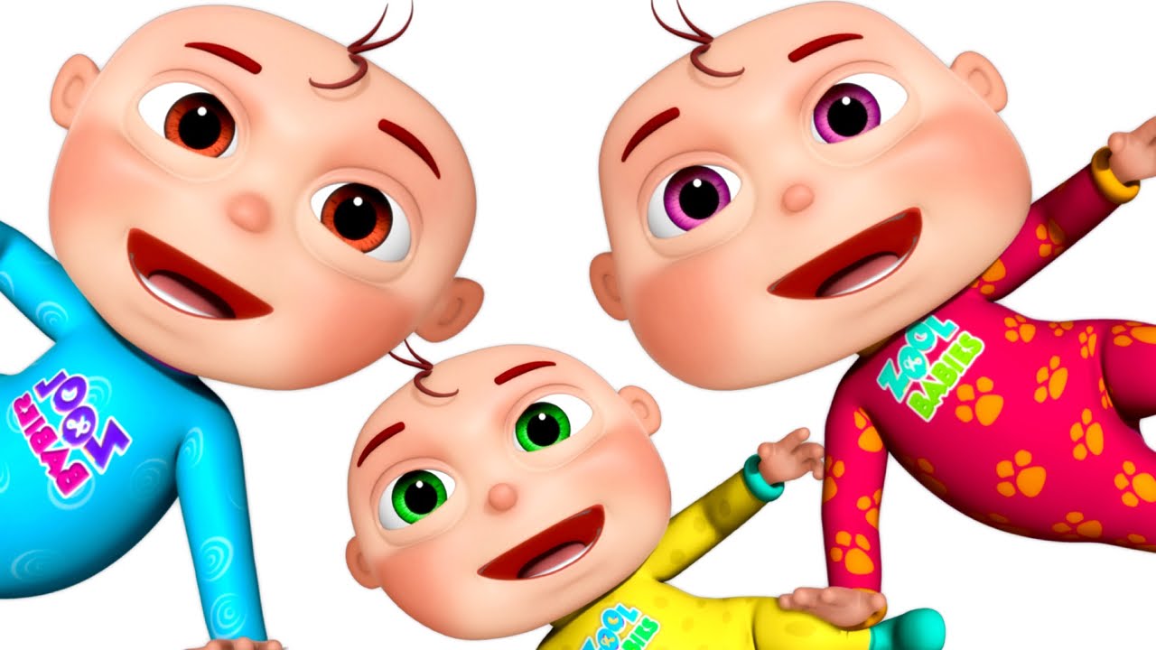 Ten Little Babies Learn Counting 3d Rhymes Baby Songs Learning