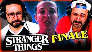 Stranger Things Season 5 Episode 8 Finale Reaction Vecna Millie Bobby ...