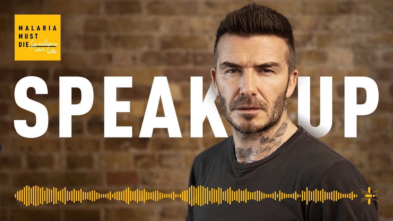 David Beckham Speaks Nine Languages To Launch Malaria Must Die Voice
