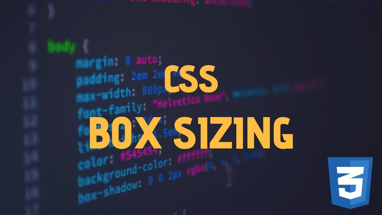 Box Sizing In Css Css3 Tutorial Youtube