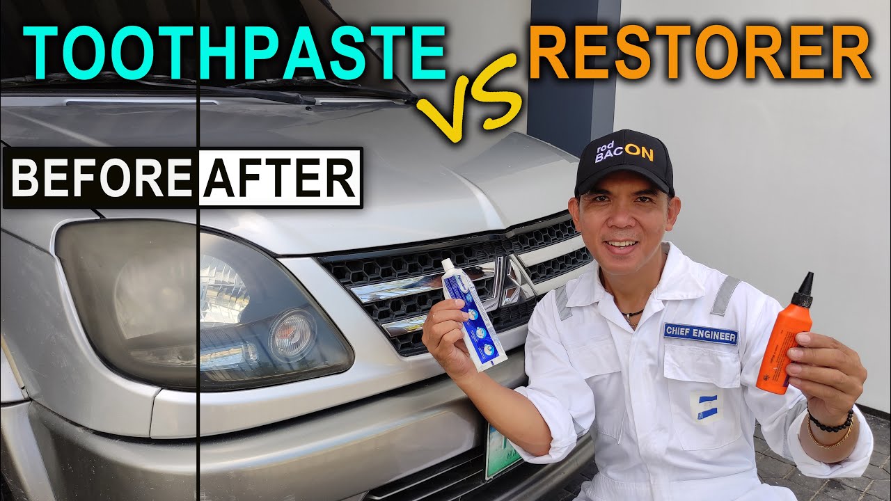 10 Minutes Diy Headlight Restoration Youtube