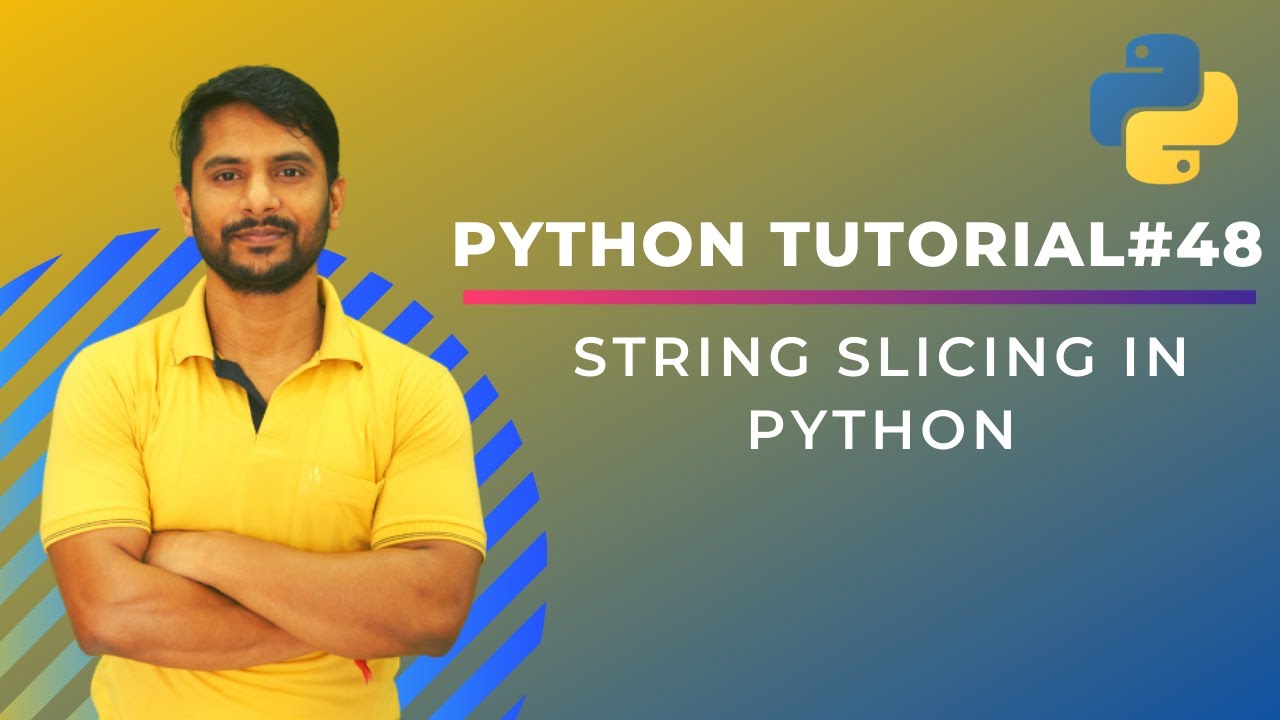 String Slicing In Python In Hindi Youtube