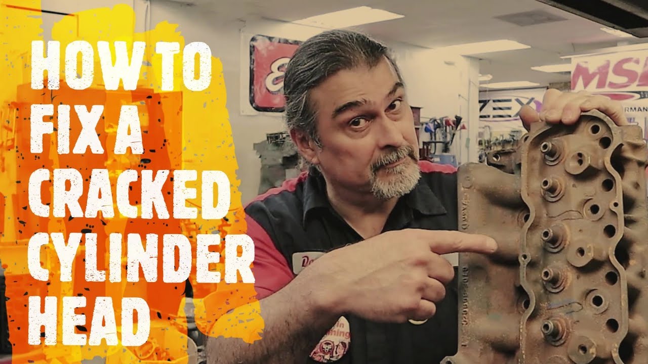 How To Fix A Cracked Cylinder Head Youtube