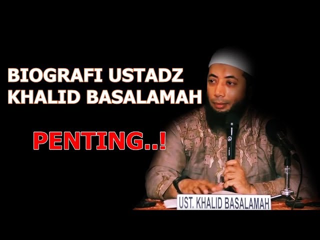 Rahasia Dakwah Ustadz Khalid Basalamah Terungkap Tuan Guru