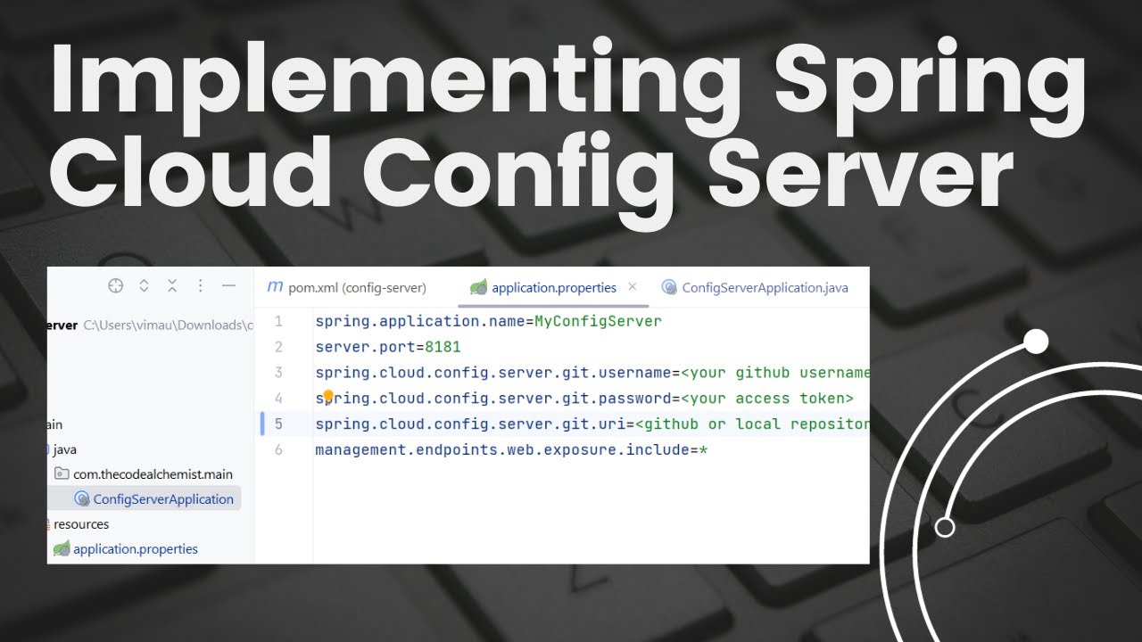 Implementing Spring Cloud Config Server Microservice Configurations