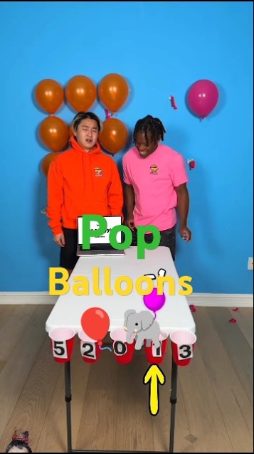 Who Can ёяшвёядг Pop All ёяш The Balloons ёядг Shorts Shortsfeed Comedy