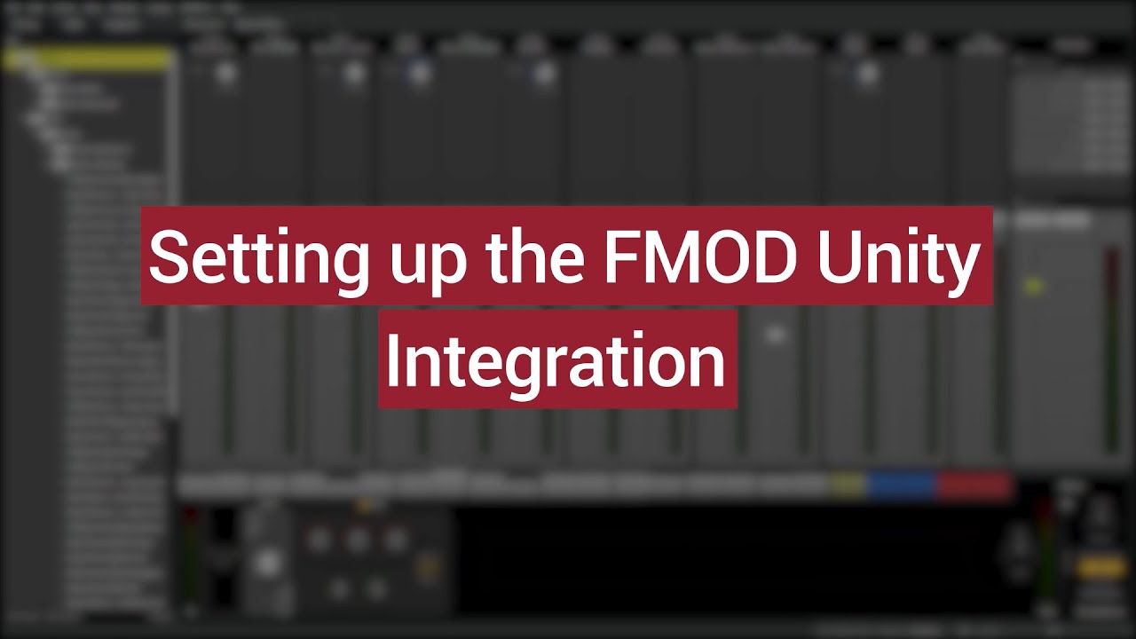 Fmod Studio Integration Fmod Unity Tutorial Lzrnn