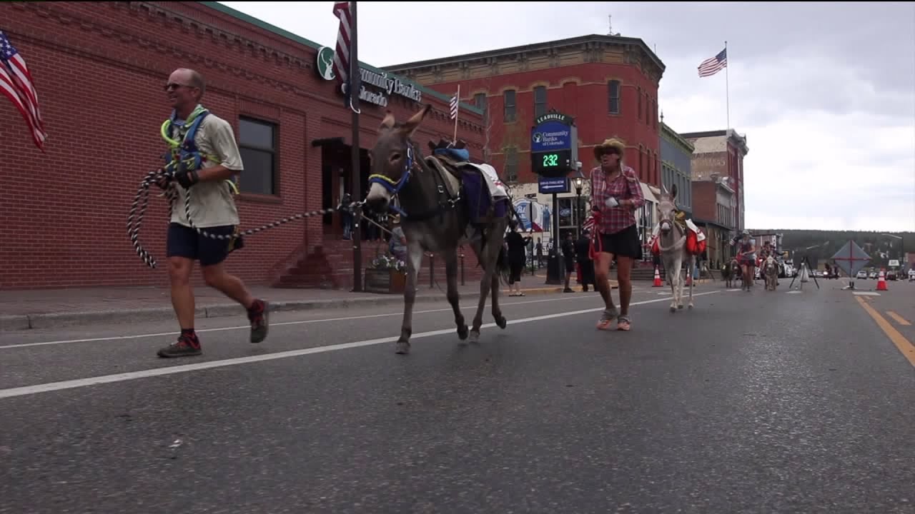Leadville Burro Racing Celebrates Community S Roots Youtube