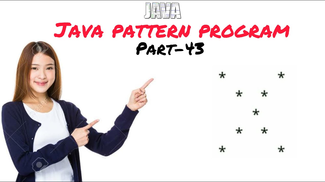 Java Pattern Program Part 43 Easy Learning Genius Youtube