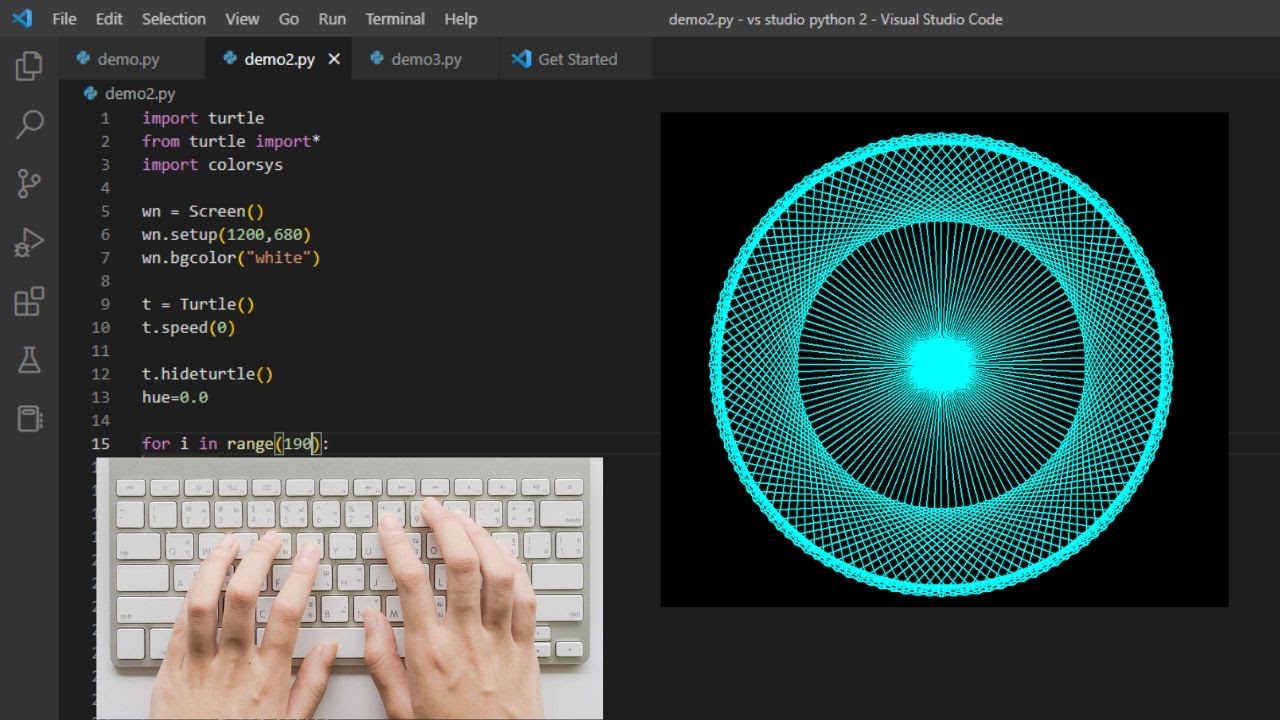 Beginners For Python Graphic Animation Tutorial Coding Animation
