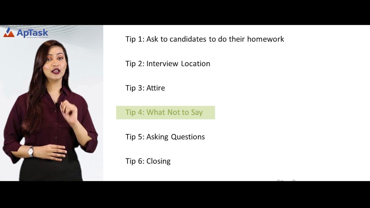 Aptask Training Video Youtube