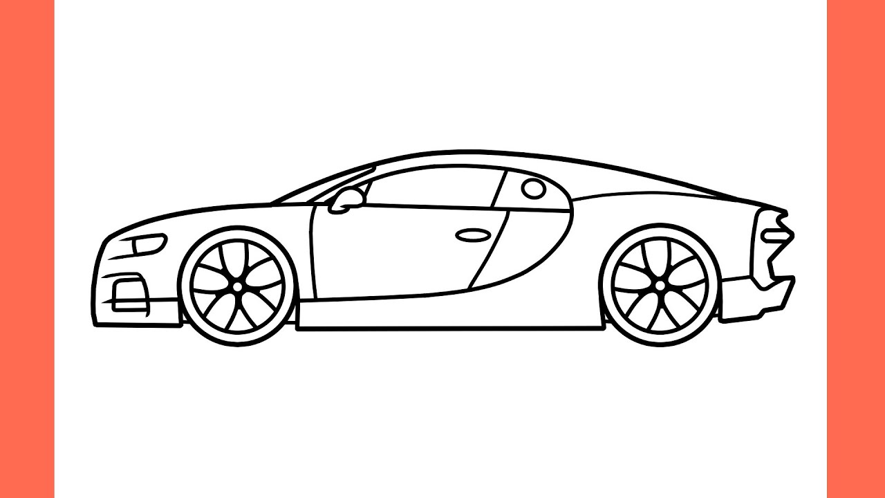 Bugatti Drawing Step By Step