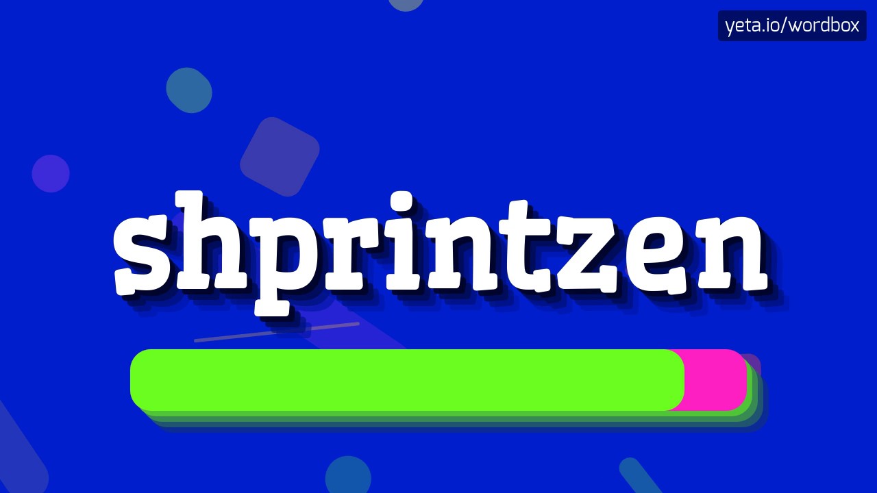 Shprintzen How To Pronounce It Youtube