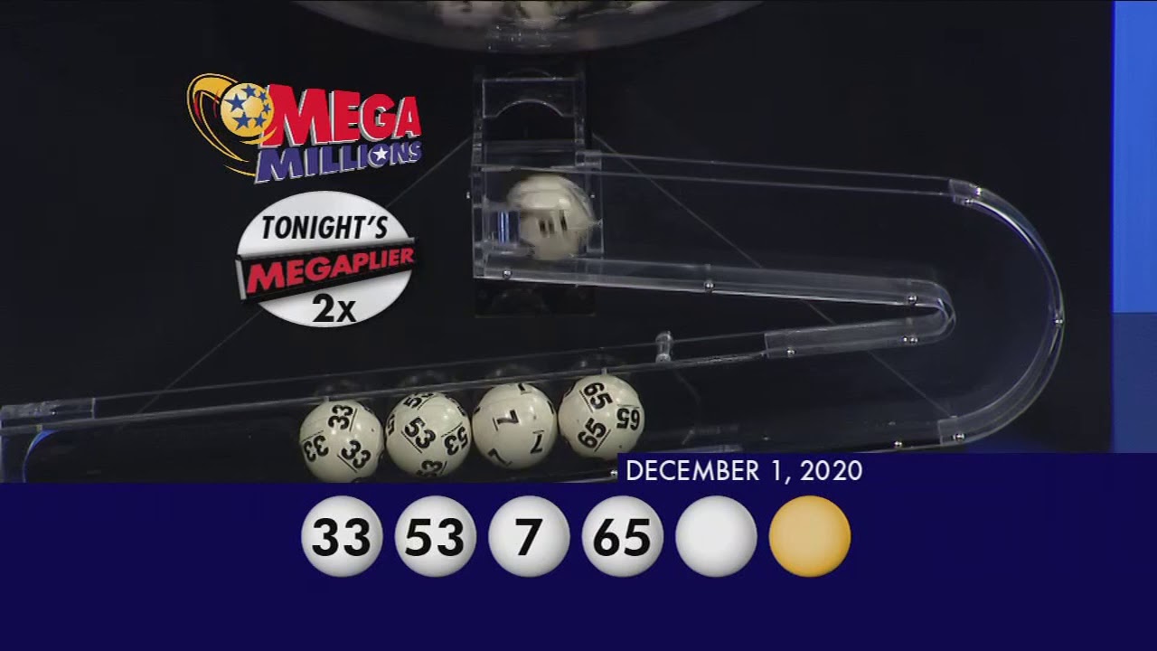 Megamillions Drawing 12 01 2020 Youtube