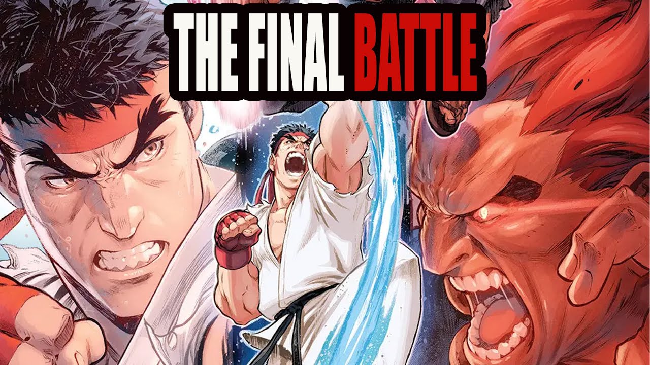 Ryu Vs Akuma Comic Book Preview Street Fighter Masters Akuma Vs