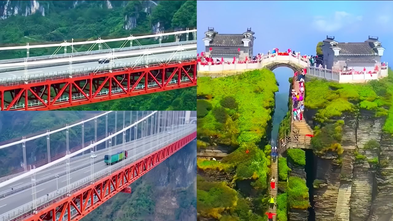 China S Stunning Mountain Bridges And Scenic Valleys Engineering