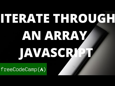 Iterate Through An Array With A For Loop Freecodecamp Basic Javascript
