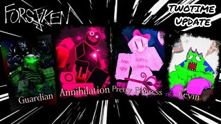 Every New Killer Skin Gameplay Easter Update Roblox Forsaken Kotseanak ...