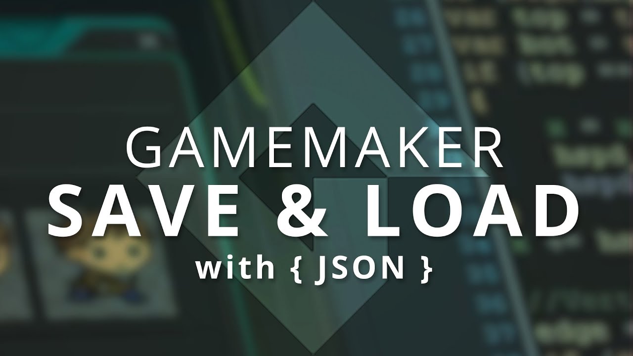 Gamemaker Better Saving Loading Json Youtube