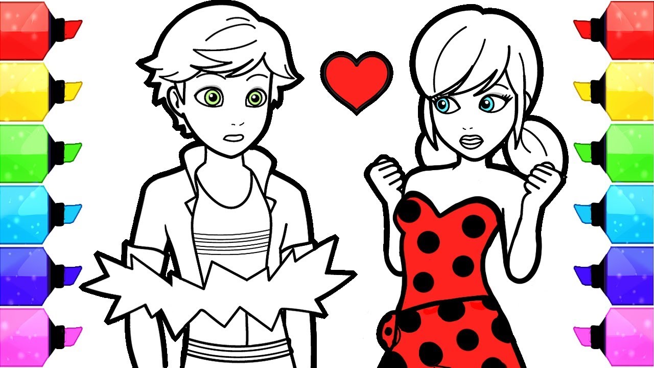 Miraculous Ladybug Coloring Pages The Big Reveal How To Draw And