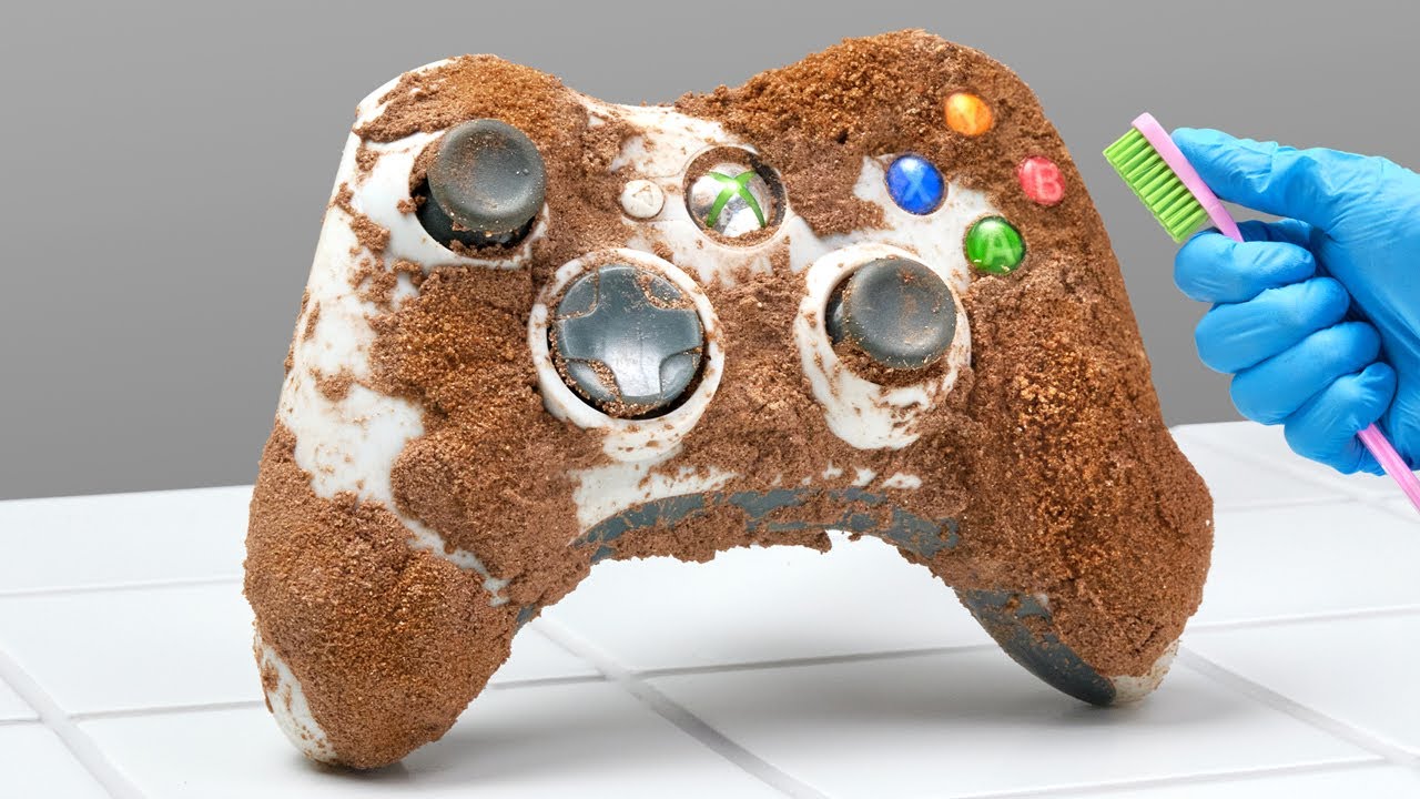 Satisfying Cleaning Xbox Controller Deep Asmr Youtube
