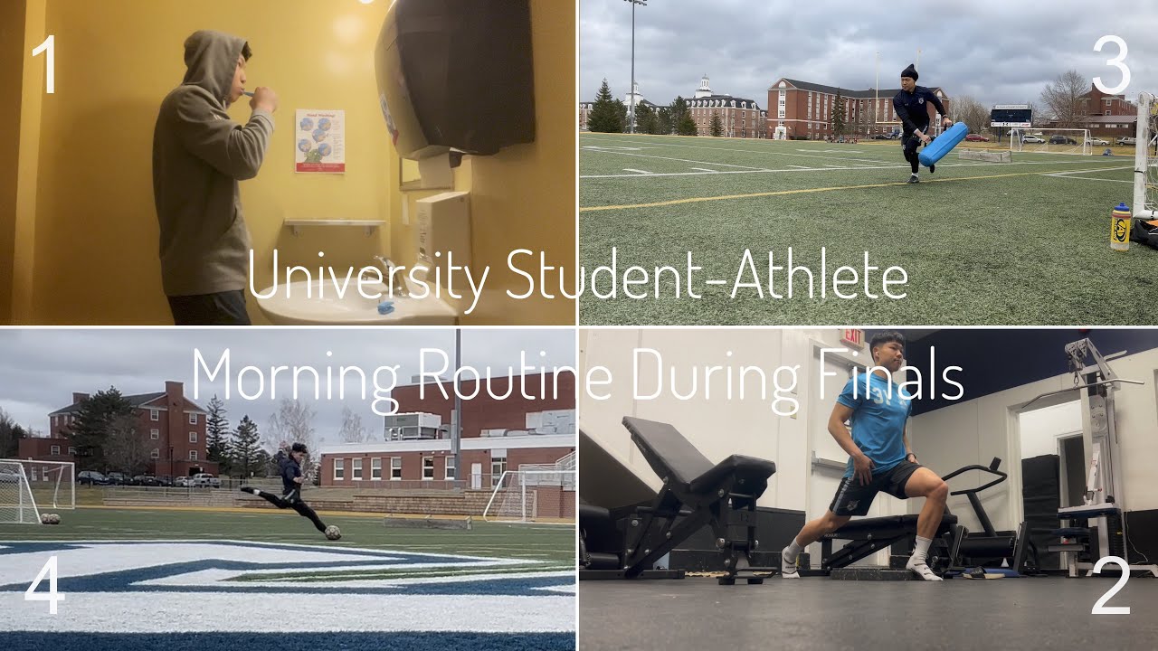 D1 University Student Athlete Morning Routine During Finals Snb Ep