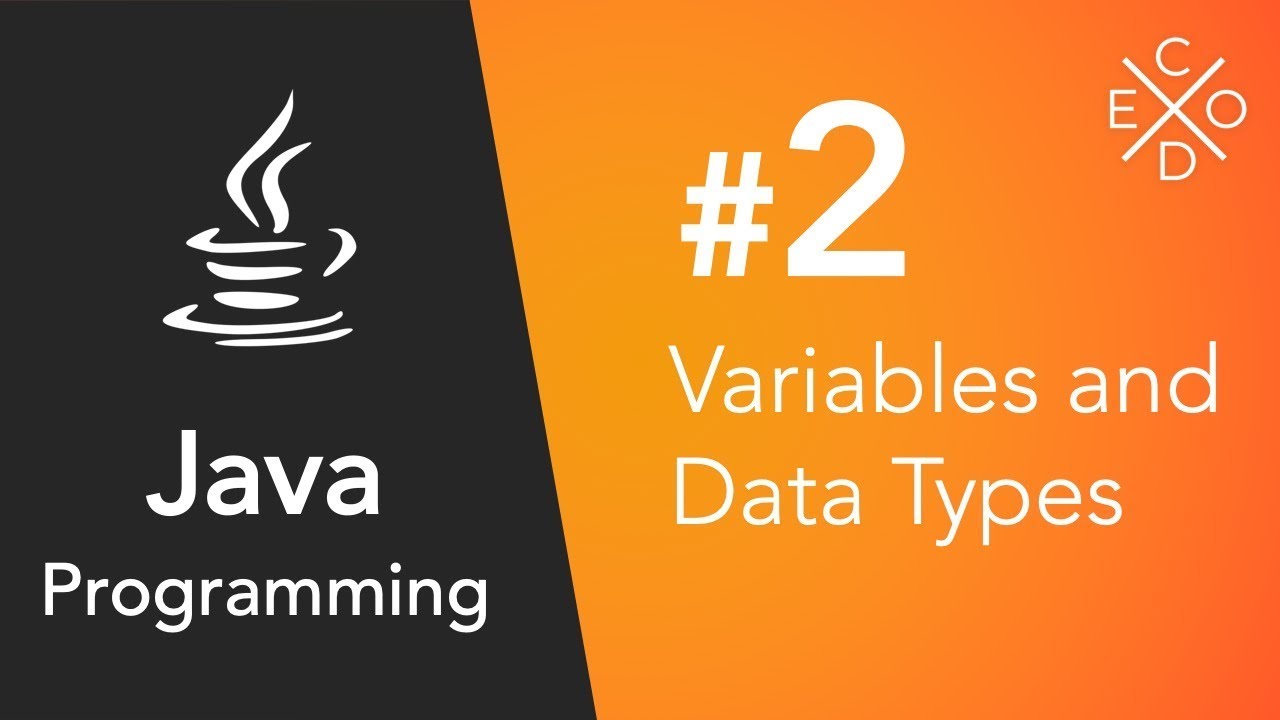 Java Programming 2 Variables And Data Types Youtube