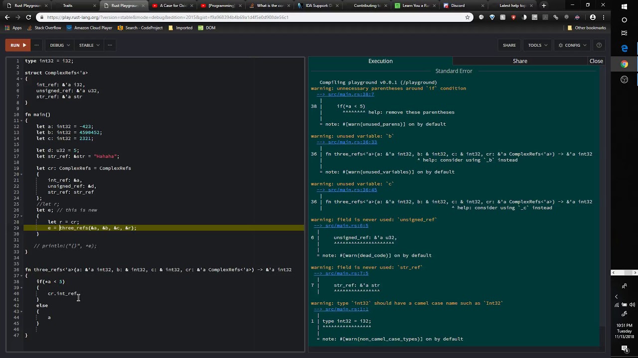 Rust Tutorial Lifetime Specifiers Explained Youtube