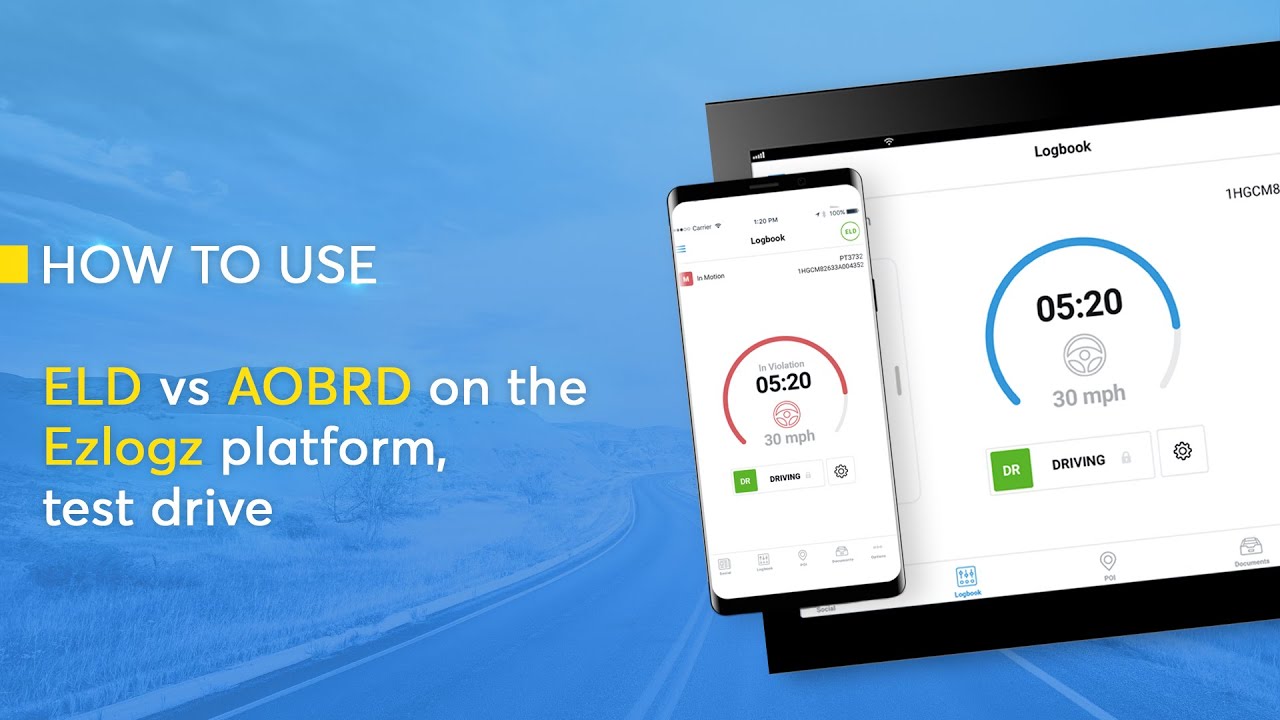Eld Vs Aobrd On The Ezlogz Platform Test Drive How To Use Youtube