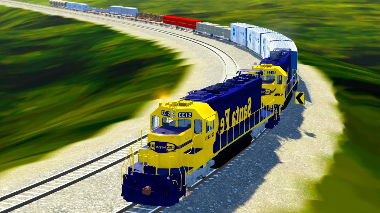 Freight Train High Speed Collisionsрџ ґ Beamng Drive Stream Youtube