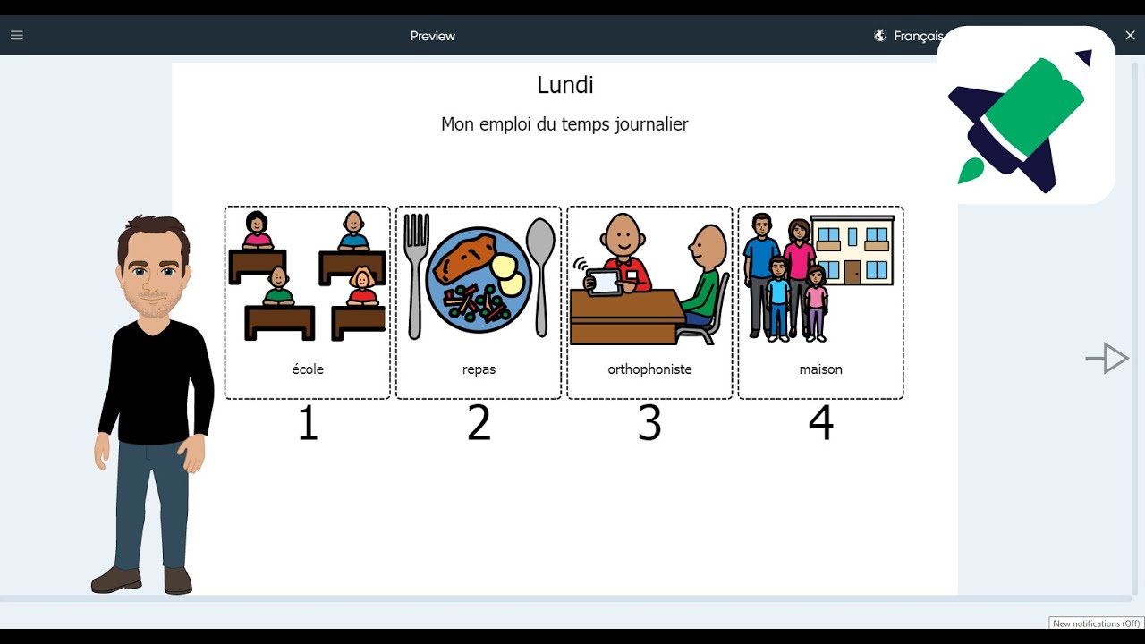 Un Emploi Du Temps En Moins De 5 Min Avec Boardmaker 7 Youtube