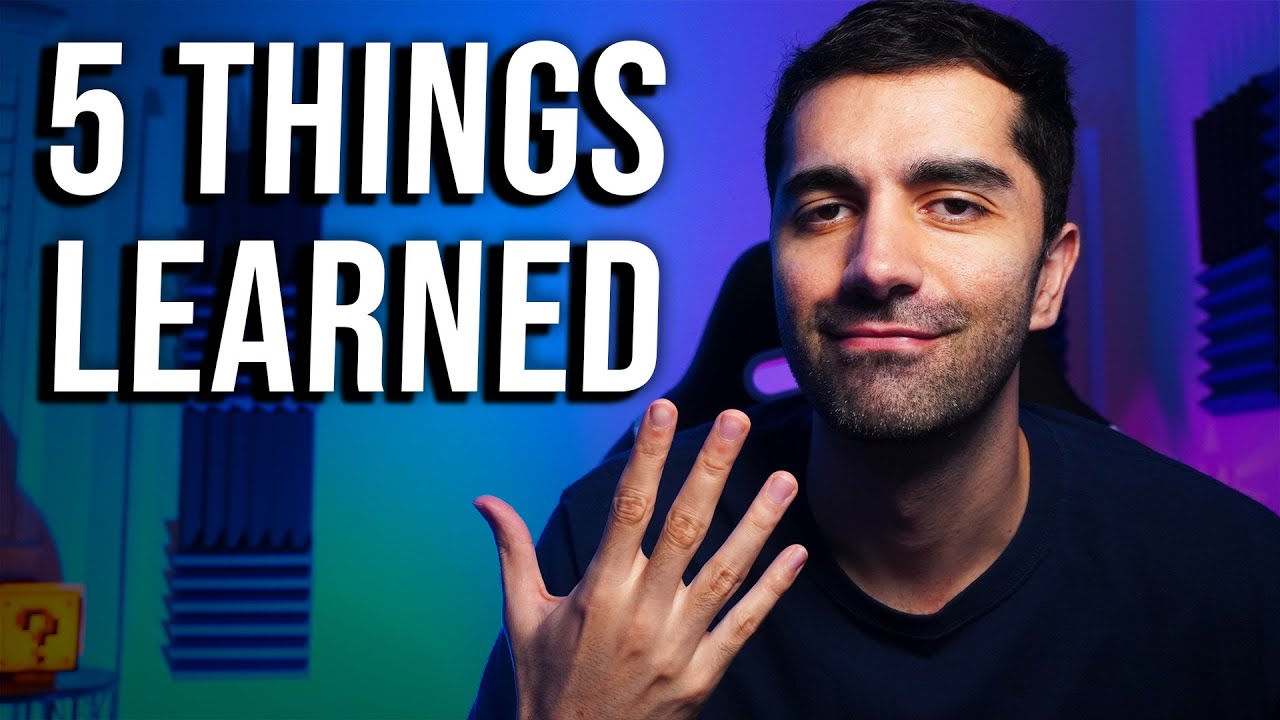 5 Things I Ve Learned As A Software Developer Youtube