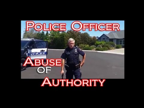 Police Officer Abuse Of Authority Youtube