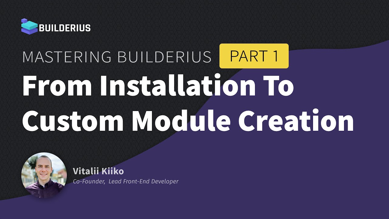 From Installation To Custom Module Creation Youtube