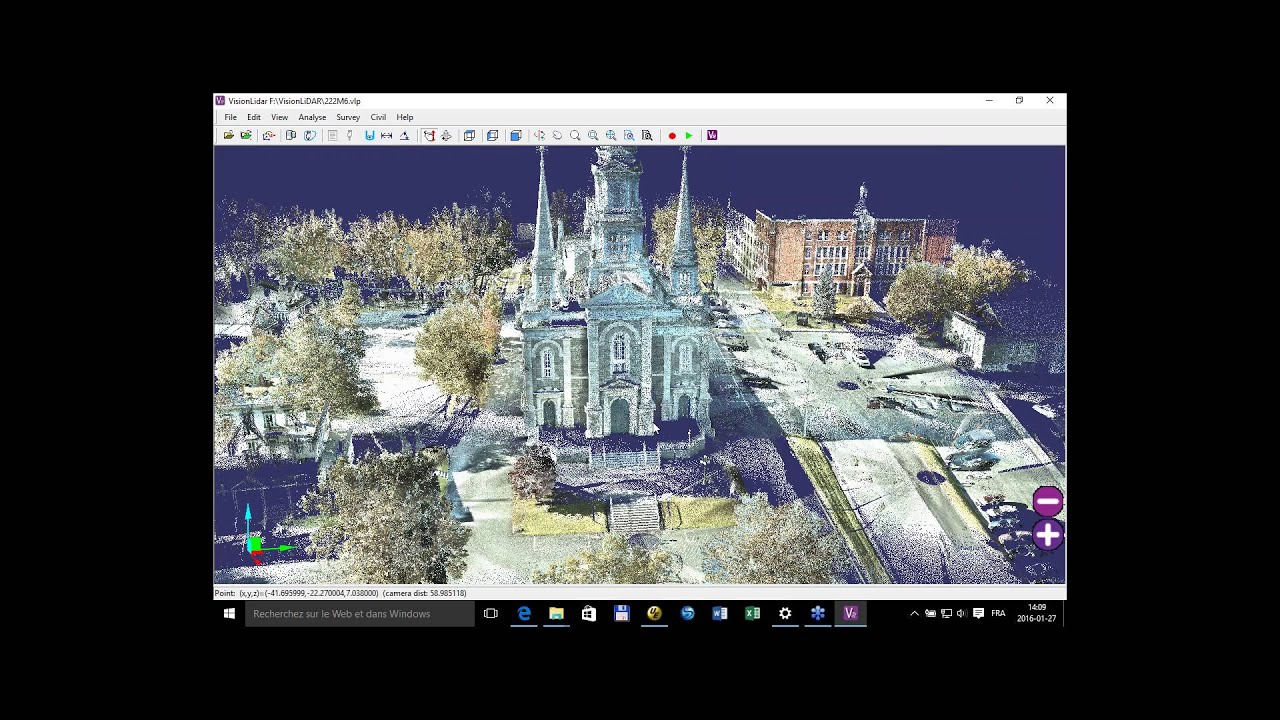 Point Cloud Processing With Visionlidar Youtube
