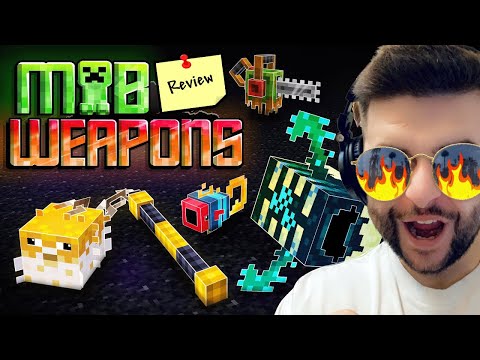 Mob Weapons By Logdotzip Minecraft Map Marketplace Youtube
