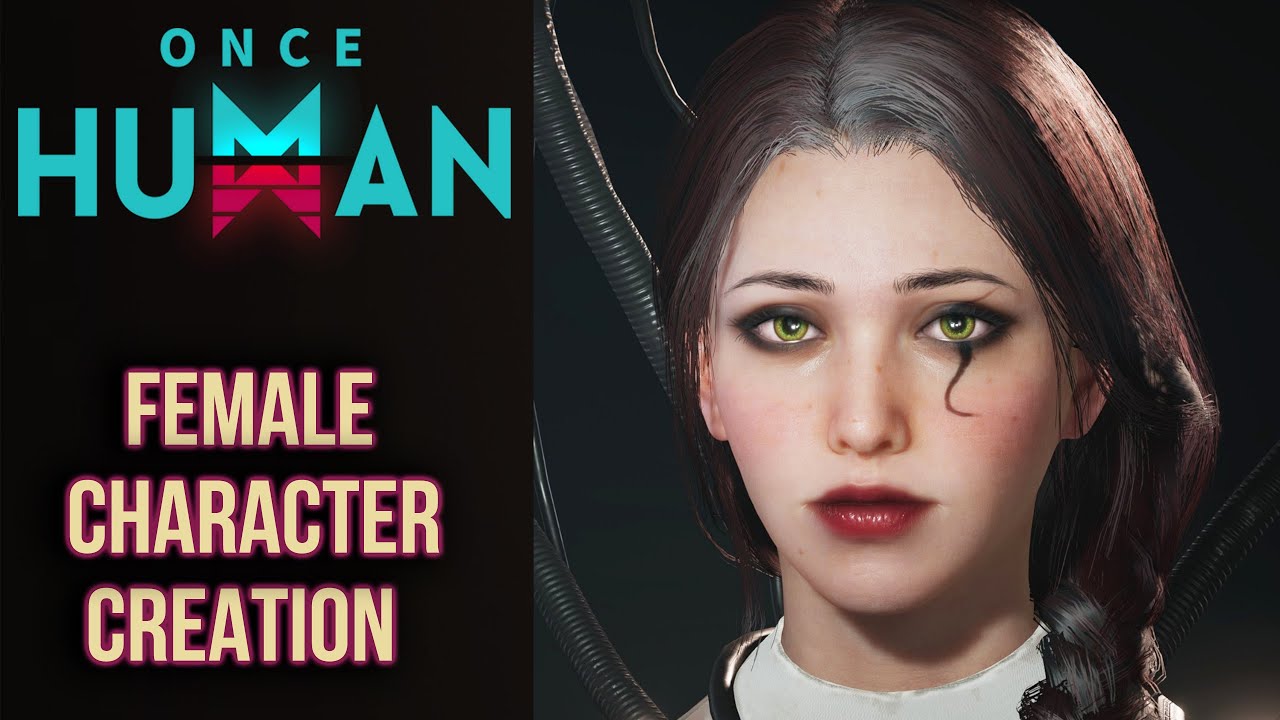 Create The Perfect Female Custom Character Once Human Youtube